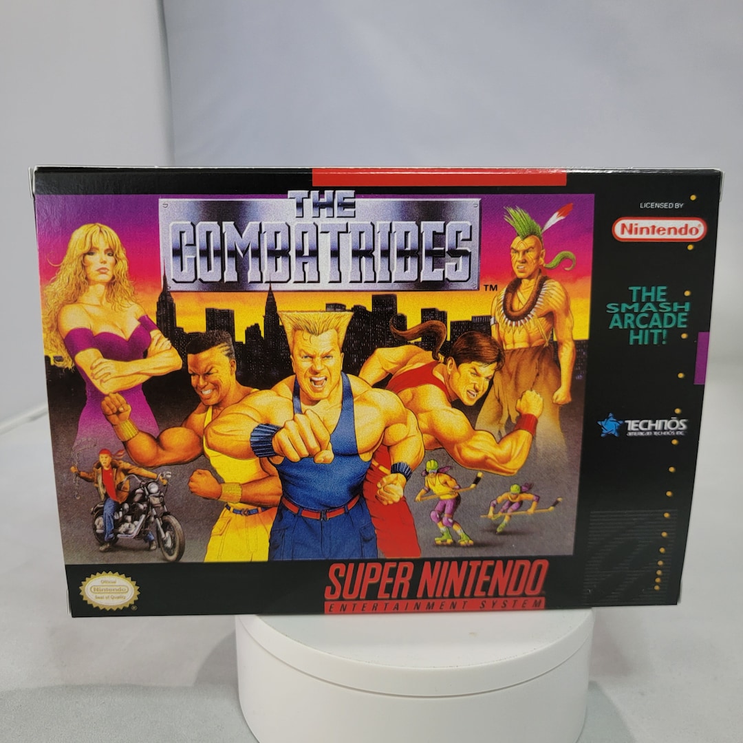 The Combatribes | NTSC | Super Nintendo | SNES | En | Reproduction Box ...