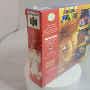 Super Mario 64 | NTSC | Nintendo 64 | N64 | En | Reproduction Box and ...