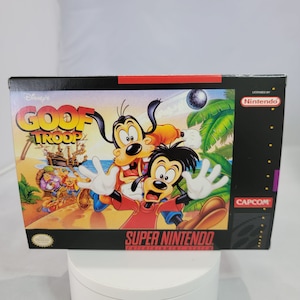 Goof Troop | NTSC | Super Nintendo | SNES | En | Reproduction Box and ...