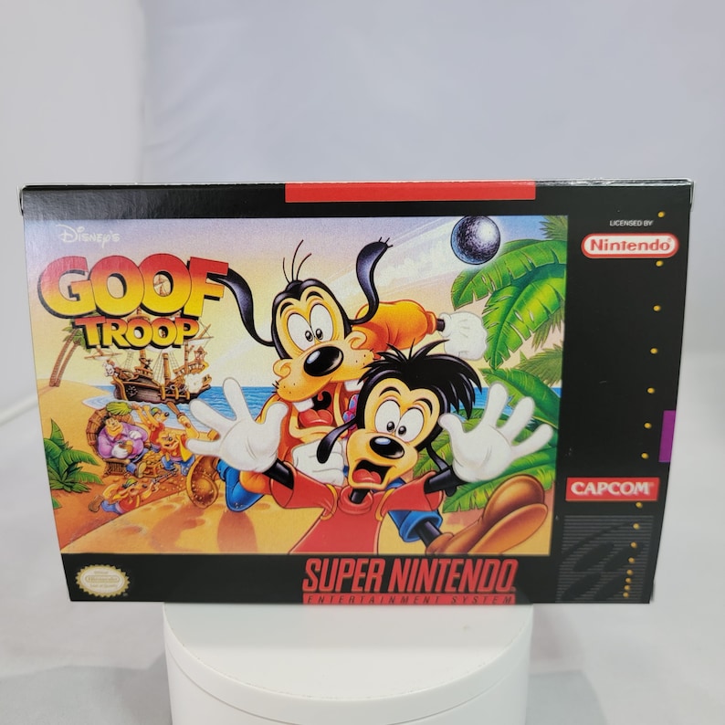 Goof Troop NTSC Super Nintendo SNES En Reproduction - Etsy