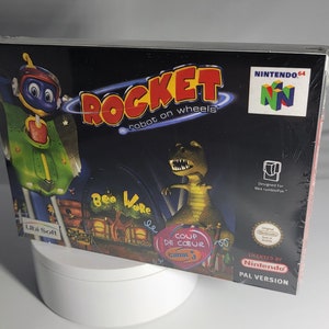 Rocket Robot on Wheels | PAL | Nintendo 64 | N64 | En,fr,nl,de,it,es ...