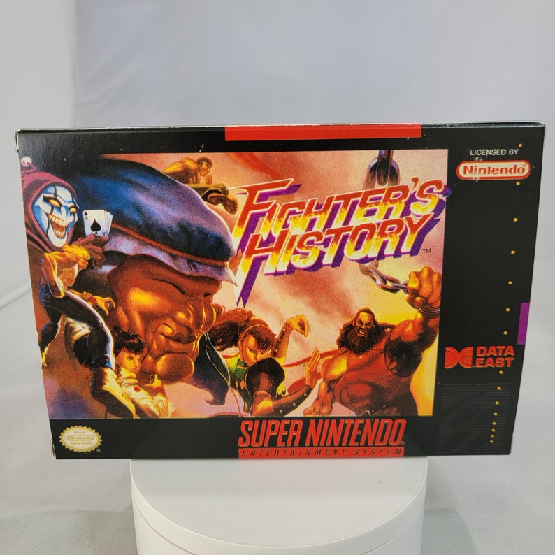 Fighter's History NTSC Super Nintendo SNES En - Etsy