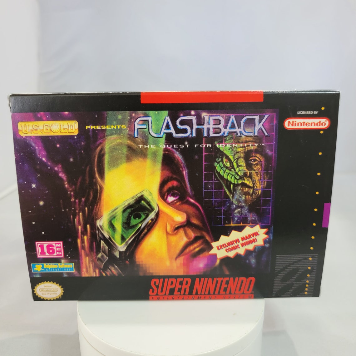 Flashback NTSC Super Nintendo SNES En Reproduction - Etsy