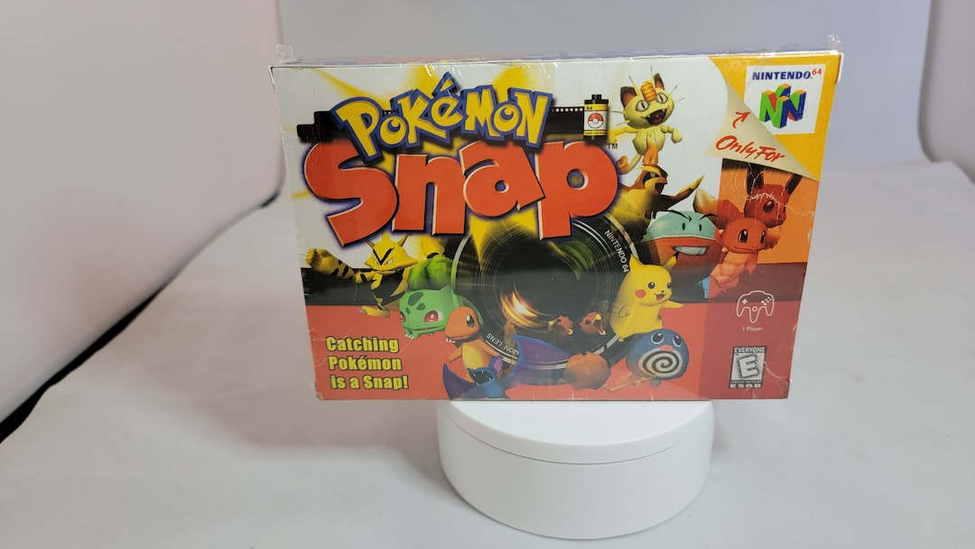 Pokemon Snap | NTSC | Nintendo 64 | N64 | En | Reproduction Box and ...