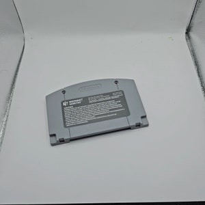 N64 Replacement Label and Authentic Cartridge Shell - Pick Your Game ...