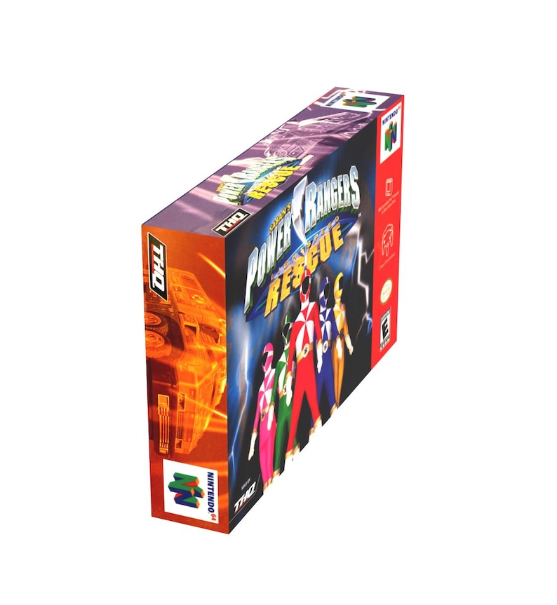 Power Rangers Lightspeed Rescue | NTSC | Nintendo 64 | N64 | En ...