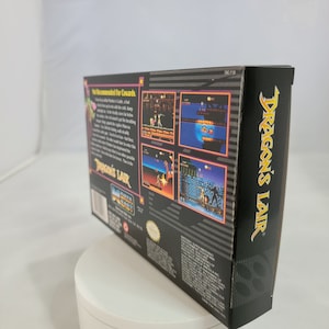 Dragon's Lair | NTSC | Super Nintendo | SNES | En | Reproduction Box ...