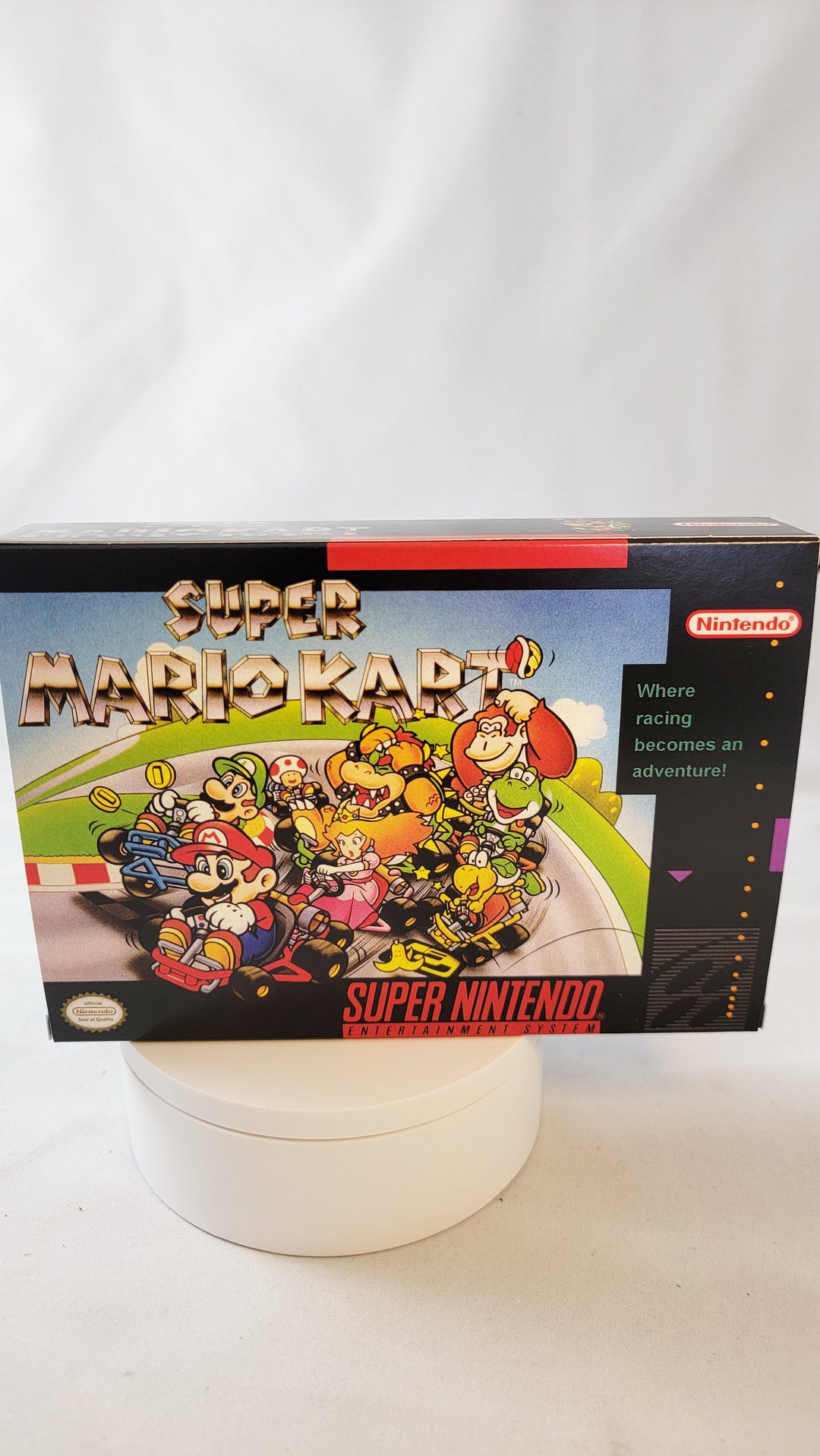 Super Mario Kart | NTSC | Super Nintendo | SNES | En | Reproduction Box ...