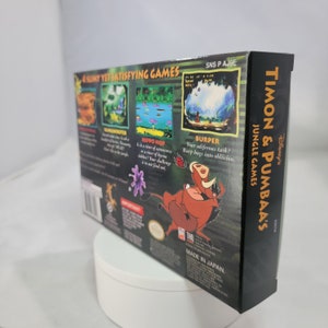 Timon and Pumbaa's Jungle Games | NTSC | Super Nintendo | SNES | En ...