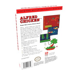 Alfred Chicken | NTSC | Nintendo | NES | En | Reproduction Box - Etsy