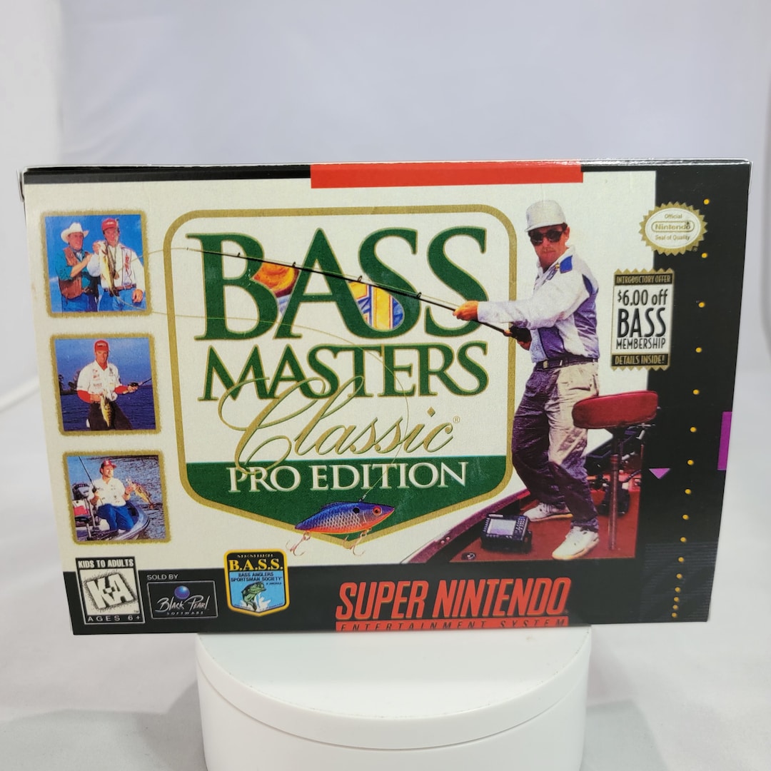 Bass Masters Classic Pro Edition | NTSC | Super Nintendo | SNES | En ...