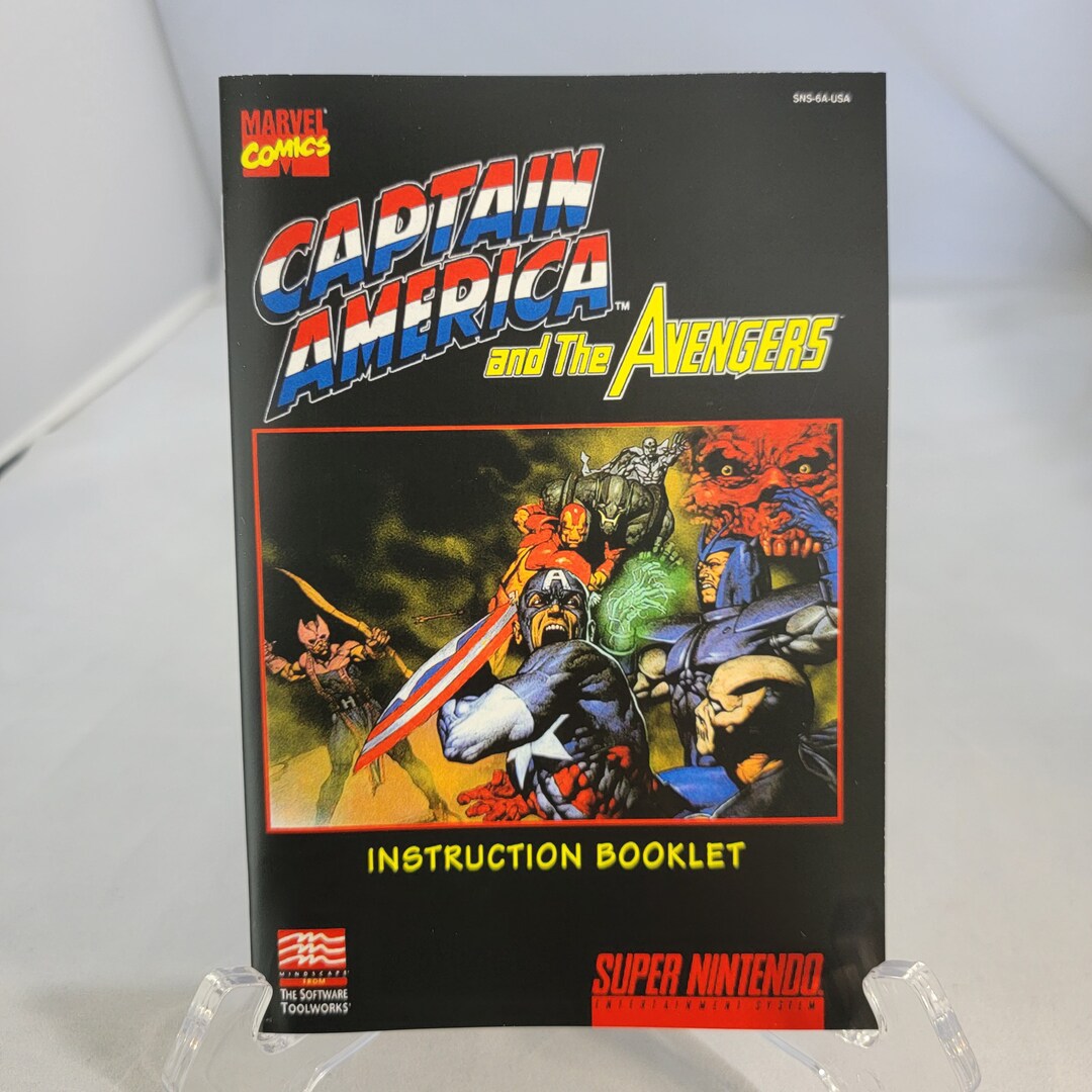 Captain America and the Avengers | NTSC | Super Nintendo | SNES | En ...