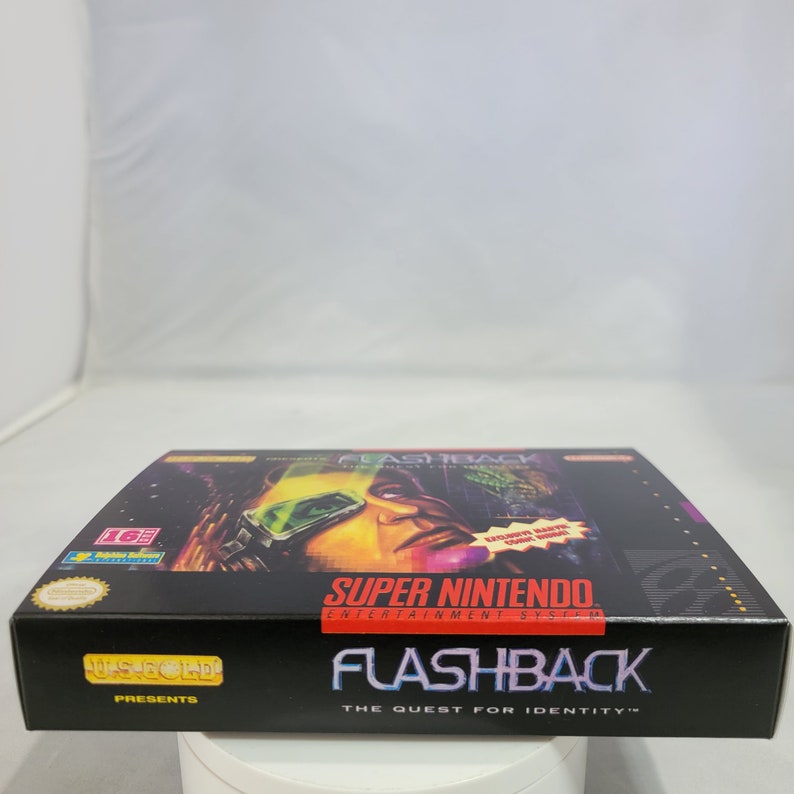Flashback NTSC Super Nintendo SNES En Reproduction - Etsy