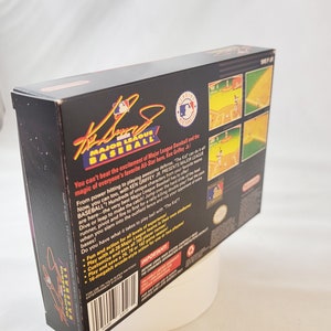 Ken Griffey Jr Major League Baseball | NTSC | Super Nintendo | SNES ...
