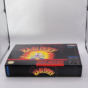 Ka-blooey | NTSC | Super Nintendo | SNES | En | Reproduction Box and ...