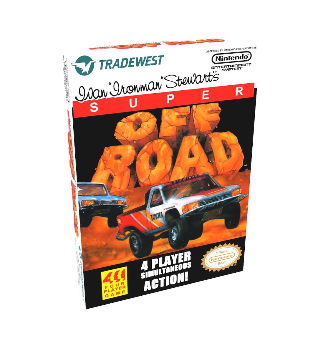 Super off Road | NTSC | Nintendo | NES | En | Reproduction Box - Etsy