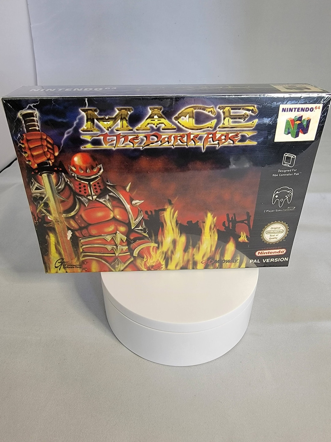 Mace the Dark Age PAL Nintendo 64 N64 Fr Reproduction Box and Inner ...
