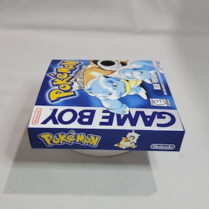 Pokemon Blue | NTSC | Gameboy | GB | En | Reproduction Box and Inner ...