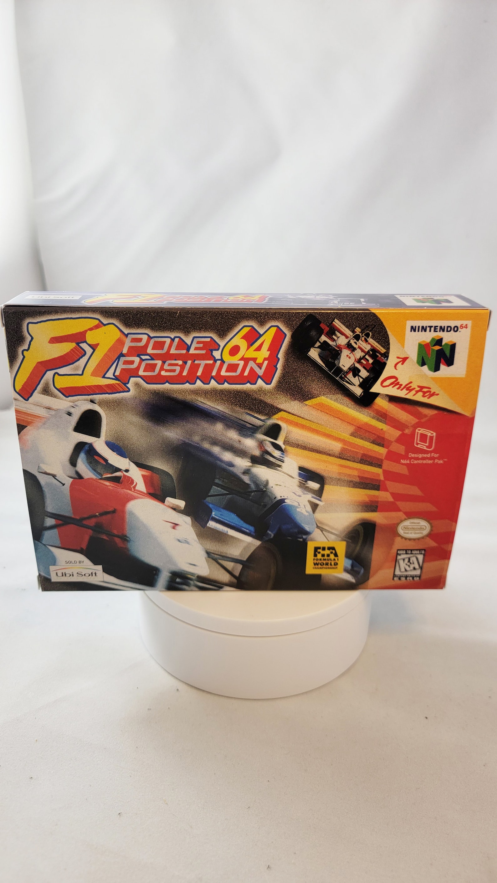 F1 Pole Position 64 | NTSC | Nintendo 64 | N64 | En | Reproduction Box ...
