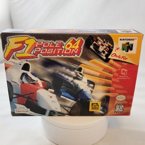 F1 Pole Position 64 | NTSC | Nintendo 64 | N64 | En | Reproduction Box ...