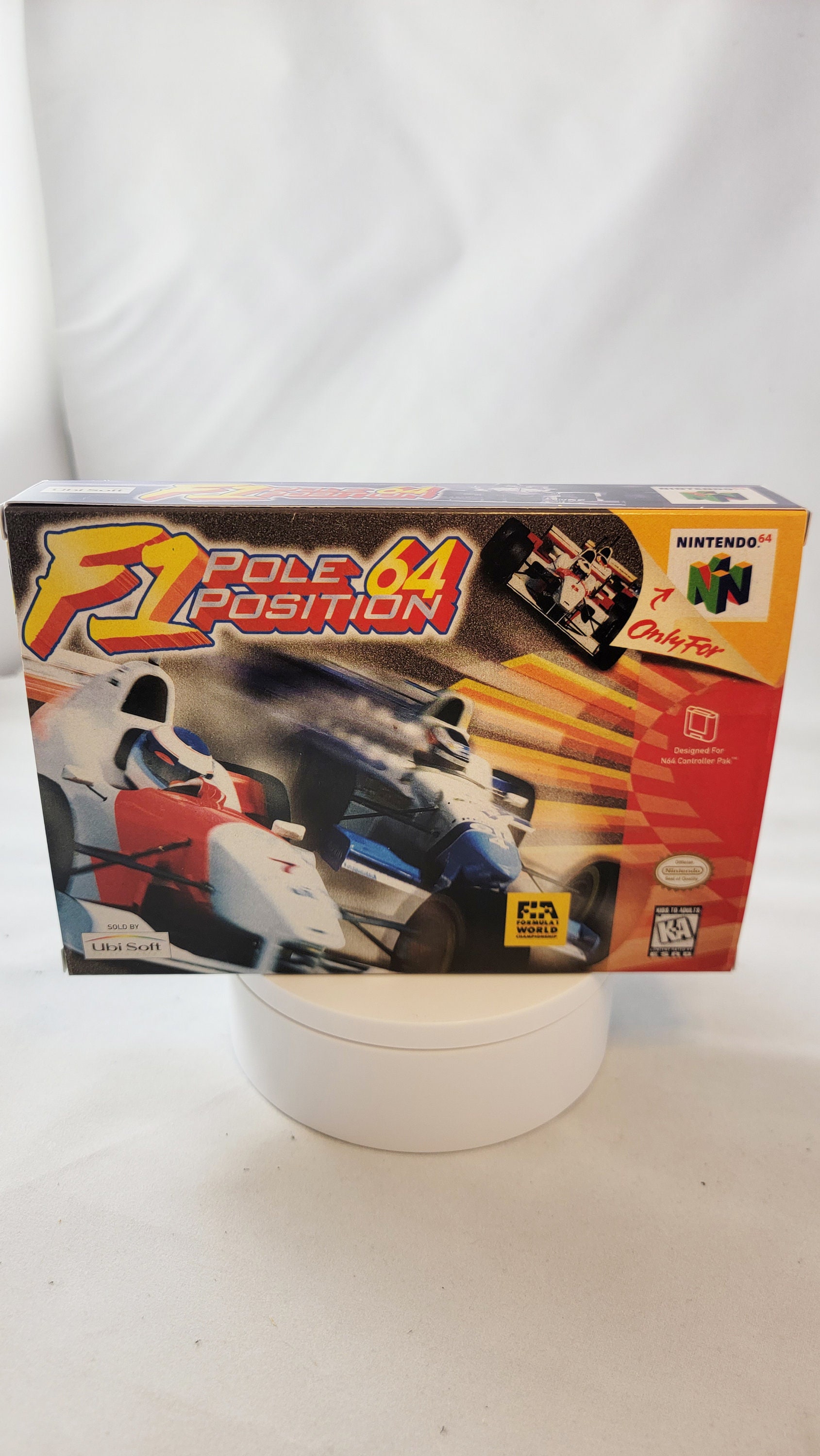 F1 Pole Position 64 | NTSC | Nintendo 64 | N64 | En | Reproduction Box ...