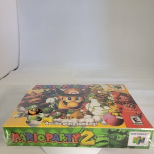 Mario Party 2 | NTSC | Nintendo 64 | N64 | En | Reproduction Box and ...