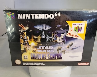 Nintendo 64 Star Wars Shadows of the Empire Box - Etsy