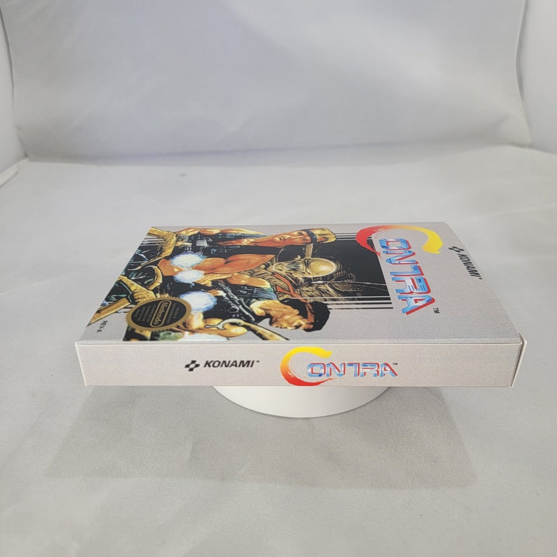 Contra | NTSC | Nintendo | NES | En | Reproduction Box - Etsy