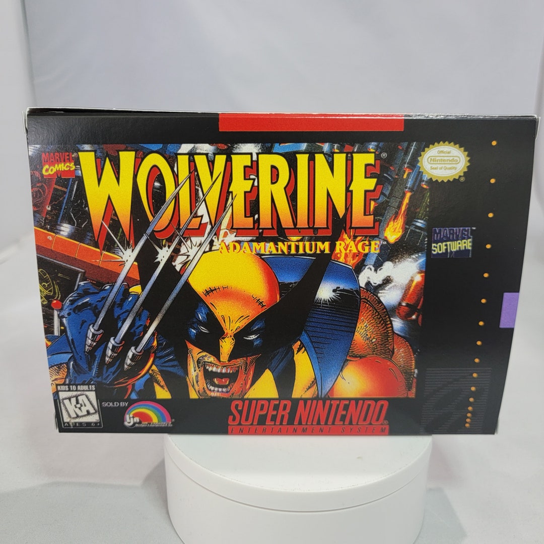 Wolverine Adamantium Rage | NTSC | Super Nintendo | SNES | En ...