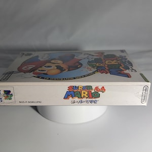 Super Mario 64 | NTSC-J | Nintendo 64 | N64 | Ja | Reproduction Box and ...
