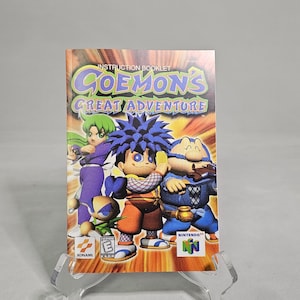 Goemon Great Adventure N64 - Etsy