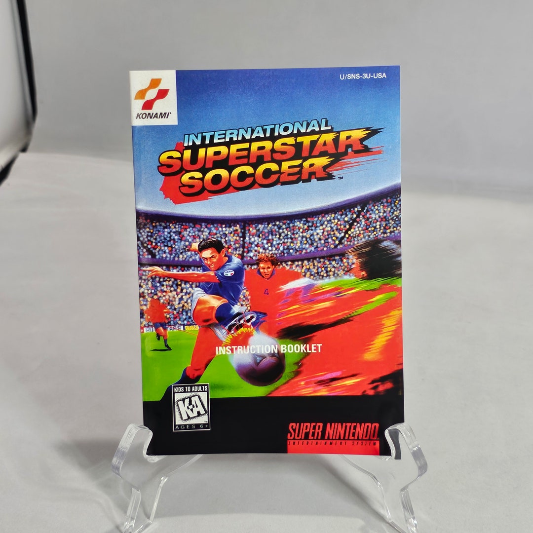International Superstar Soccer | NTSC | Super Nintendo | SNES | En ...