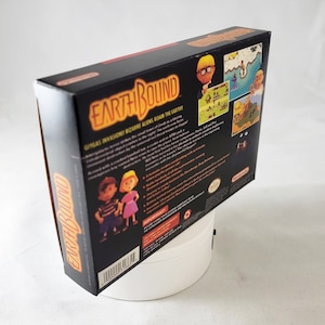 Earthbound | NTSC | Super Nintendo | SNES | En | Reproduction Box and ...