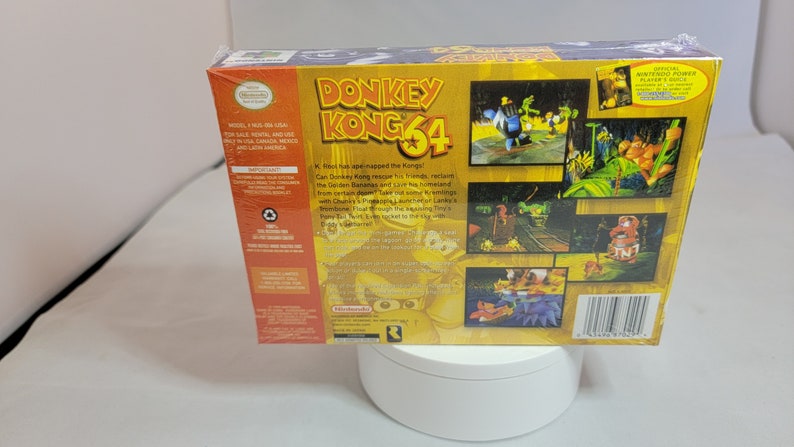 Donkey Kong 64 | NTSC | Nintendo 64 | N64 | En | Reproduction Box and ...