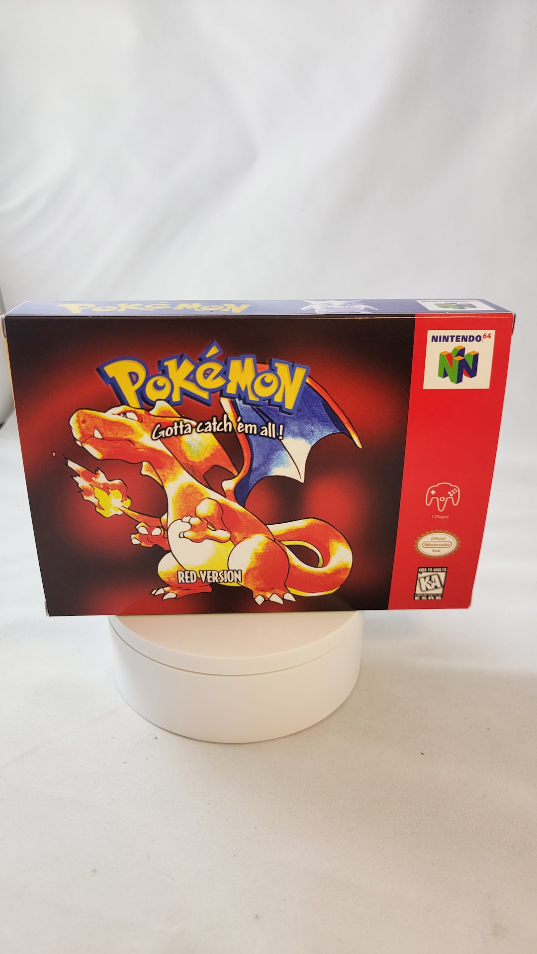 Pokemon Red | NTSC | Nintendo 64 | N64 | En | Reproduction Box and ...