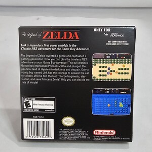 The Legend of Zelda [classic NES Series] | NTSC | Gameboy Advance | GBA | En | Reproduction Box ...