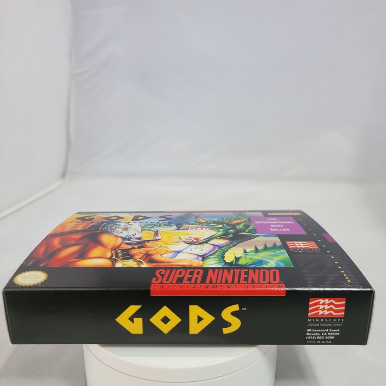 Gods the Bitmap Brothers | NTSC | Super Nintendo | SNES | En ...