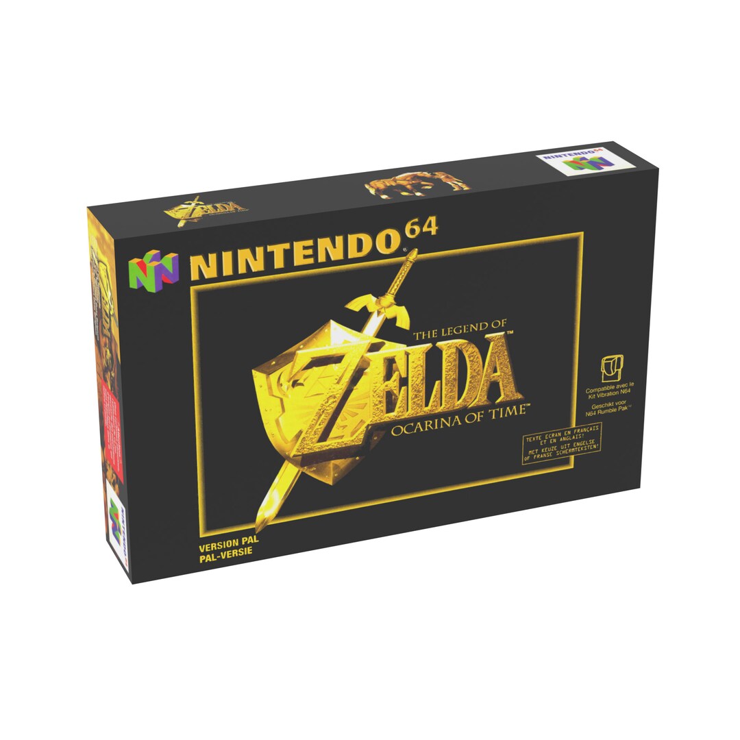 The Legend of Zelda Ocarina of Time | PAL | Nintendo 64 | N64 | Fr,nl ...