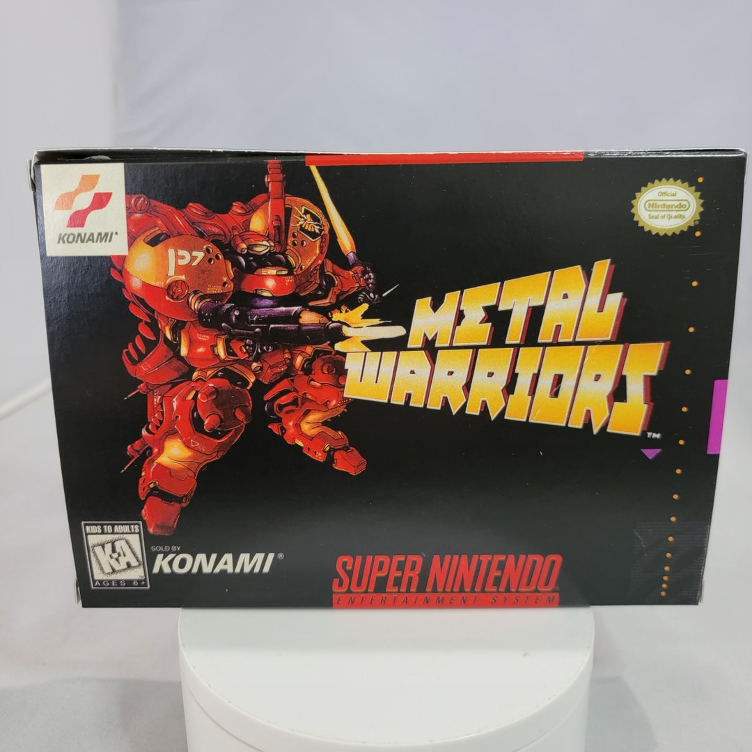 Metal Warriors | NTSC | Super Nintendo | SNES | En | Reproduction Box ...