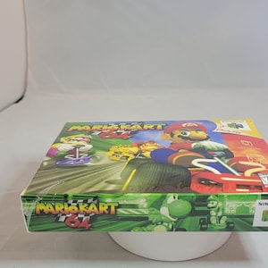 Mario Kart 64 | NTSC | Nintendo 64 | N64 | En | Reproduction Box and ...