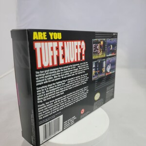 Tuff E Nuff? | NTSC | Super Nintendo | SNES | En | Reproduction Box and ...