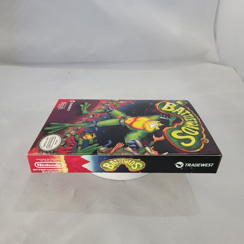 Battletoads NTSC Nintendo NES En Reproduction Box - Etsy