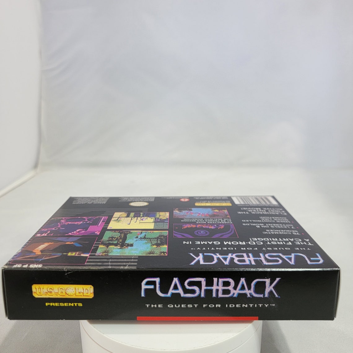 Flashback | NTSC | Super Nintendo | SNES | En | Reproduction Box and ...