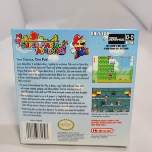Super Mario Advance | NTSC | Gameboy Advance | GBA | En | Reproduction ...
