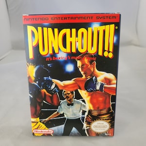 Punch Out | NTSC | Nintendo | NES | En | Reproduction Box - Etsy