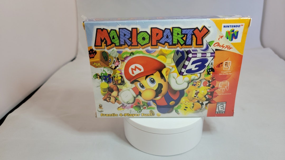 Mario Party | NTSC | Nintendo 64 | N64 | En | Reproduction Box and ...