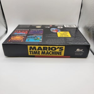 Mario's Time Machine | NTSC | Super Nintendo | SNES | En | Reproduction ...