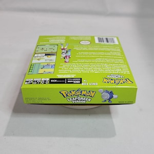 Pokemon Leafgreen | NTSC | Gameboy Advance | GBA | En | Reproduction ...