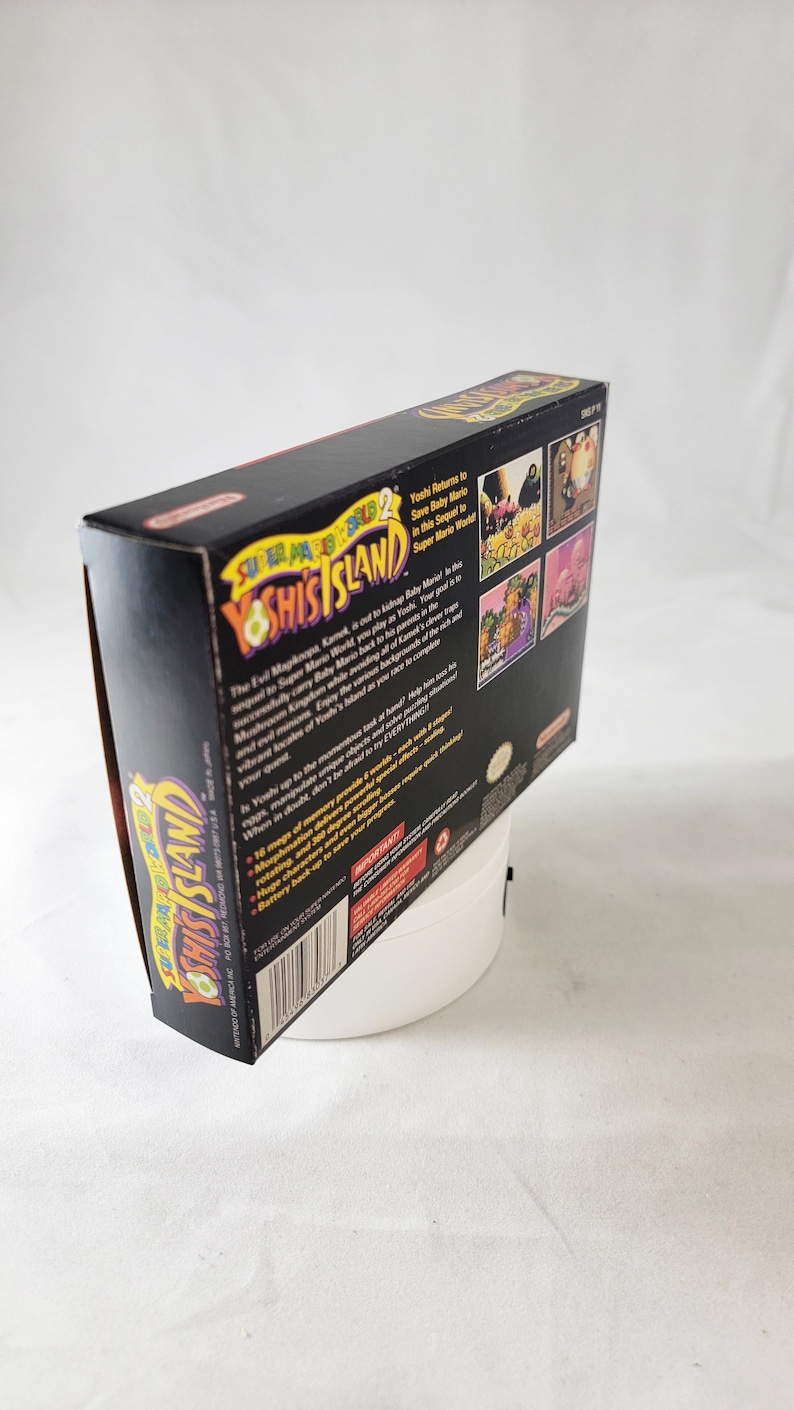 Super Mario World 2 Yoshi's Island | NTSC | Super Nintendo | SNES | En ...