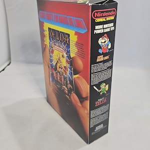 Nintendo Cereal System Ralston Reproduction Vintage Cereal Box - Etsy